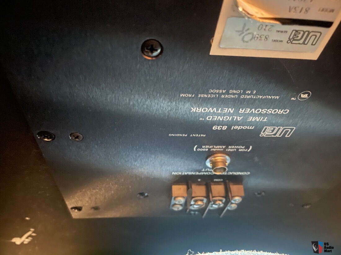 UREI 813a studio monitors, consecutive serial number pair, local Los ...