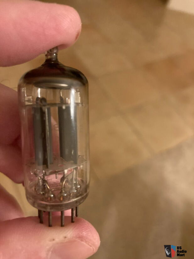 Mullard Long Plate 12AX7 1968 NOS Testing ~ Perfect Match w/ Full test ...