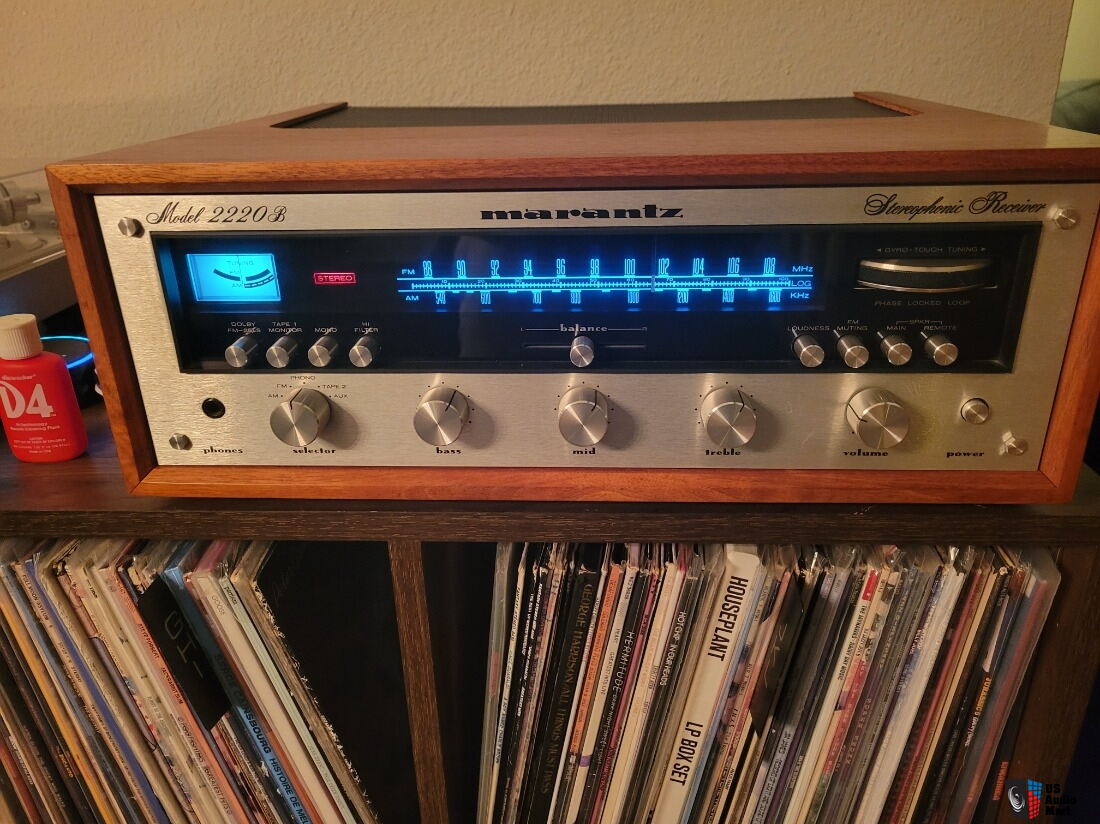 Marantz 2220b - Serviced - With Original WC-22 Wood Case Photo #4118416 ...