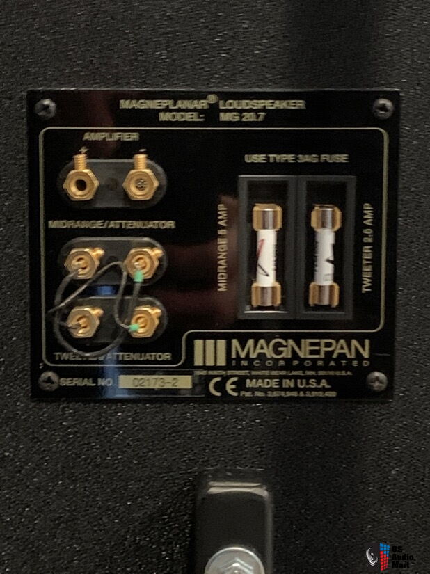 The exceptional Magnepan MG-20.7: single owner, looks "new-out-of-the ...