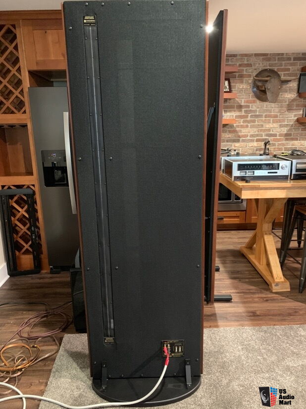 Pristine and musical Magnepan MG-3.7i! Dark Cherry/Black fabric Photo ...