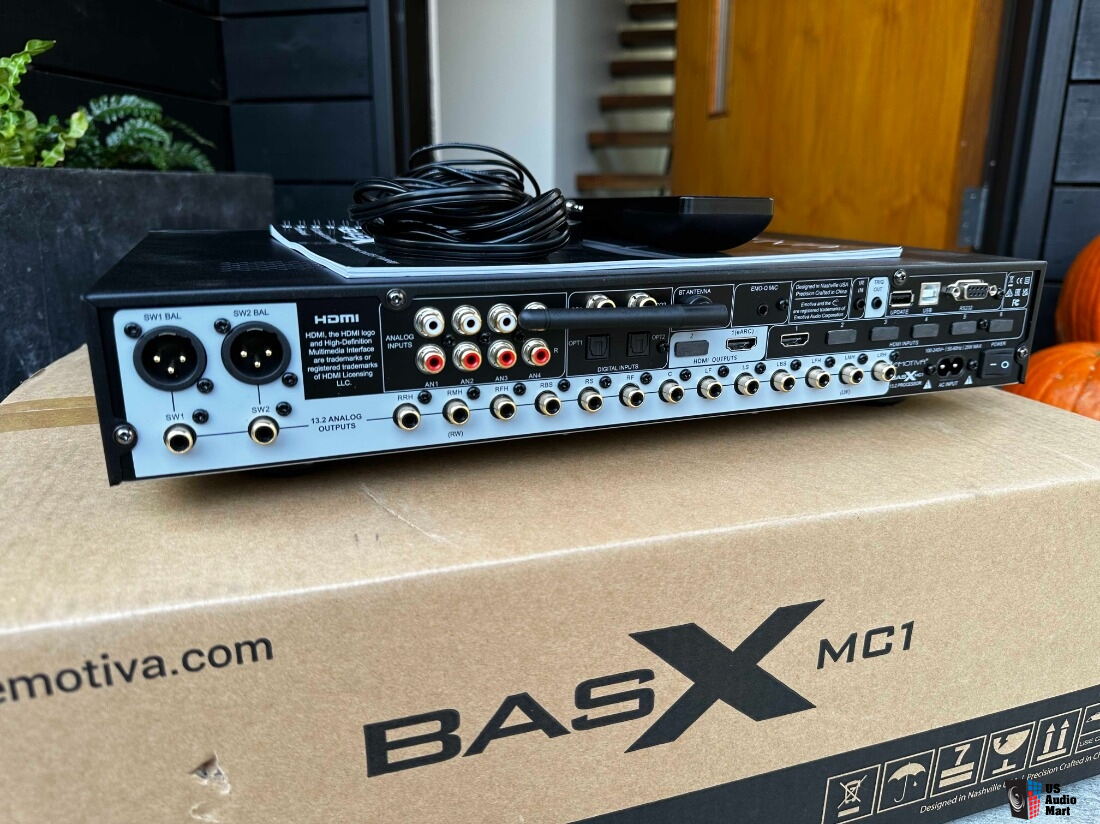 Emotiva Bas-X MC1 4K Processor Photo #4122158 - US Audio Mart