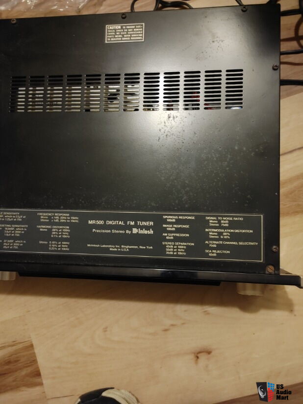 McIntosh MR500 Digital FM Tuner Photo #4096074 - US Audio Mart