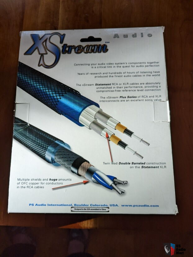 PS Audio XStream Interconnects - 5M Photo #4125541 - US Audio Mart
