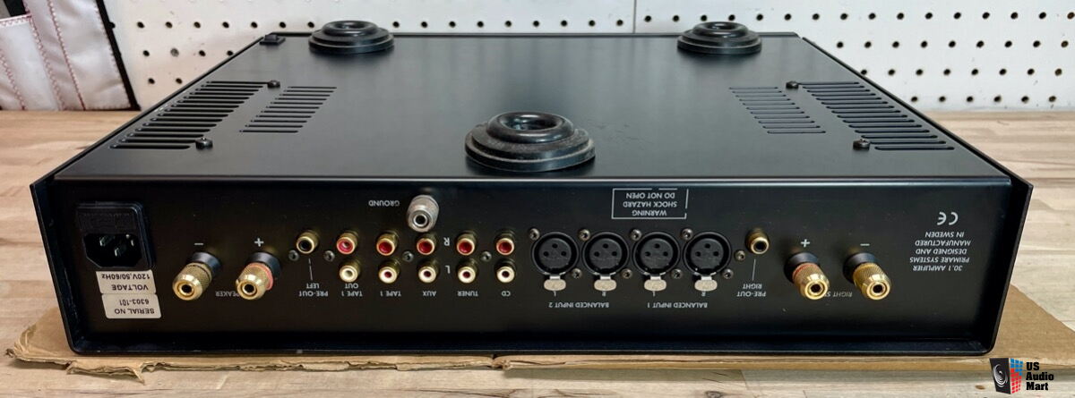 Primare A30.1 MKII Integrated Amplifier 100W/CH Balanced, Dual Mono ...
