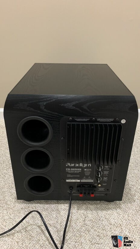 Paradigm PS-1000 v.4 Powered Subwoofer, Black Ash, Boxes and all ...