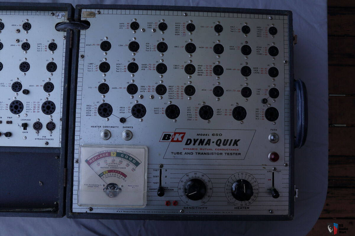 B&K 650 Tube Tester Photo #4128764 - US Audio Mart