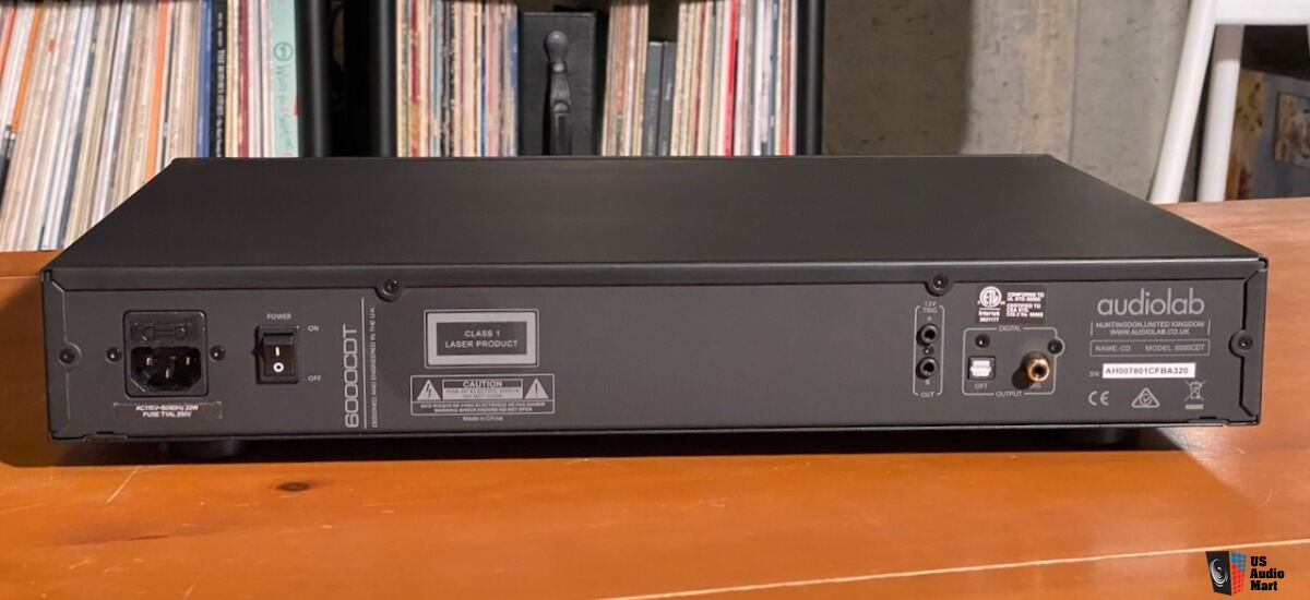 Audiolab 6000CDT CD Transport-Matte Black Excellent Condition Photo ...