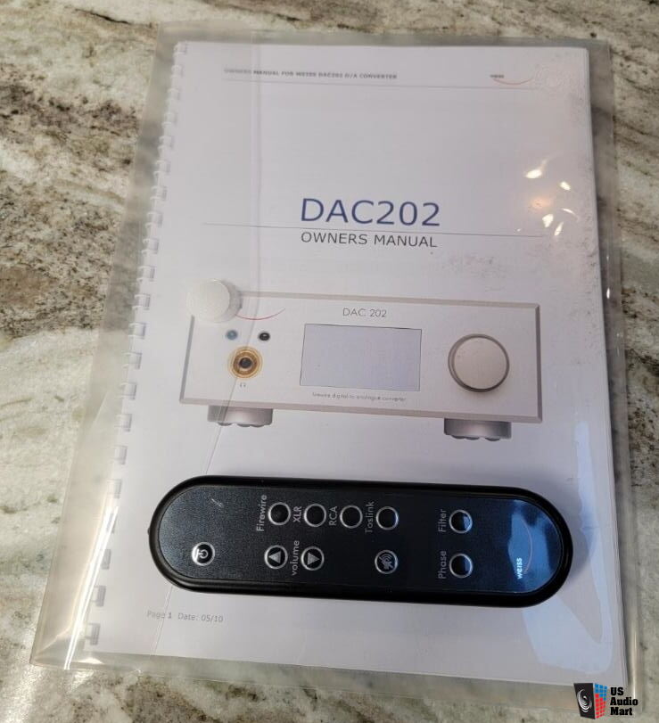 Weiss Dac202 Photo #4129821 - US Audio Mart