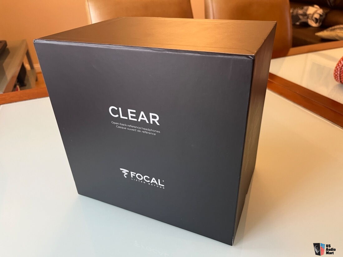 Focal Clear Over Ear Open Headphones with extra set of Sheepskin ...