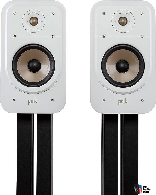 Polk Audio Signature Elite ES20 monitors, white, excellent - free US ...