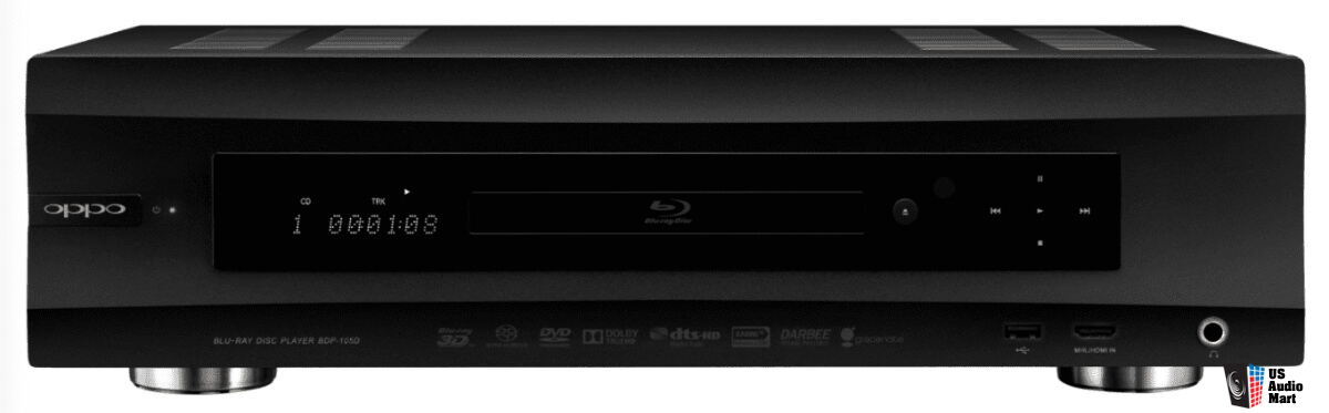 OPPO BDP-105 bluray DVD-A sacd cd player For Sale - US Audio Mart