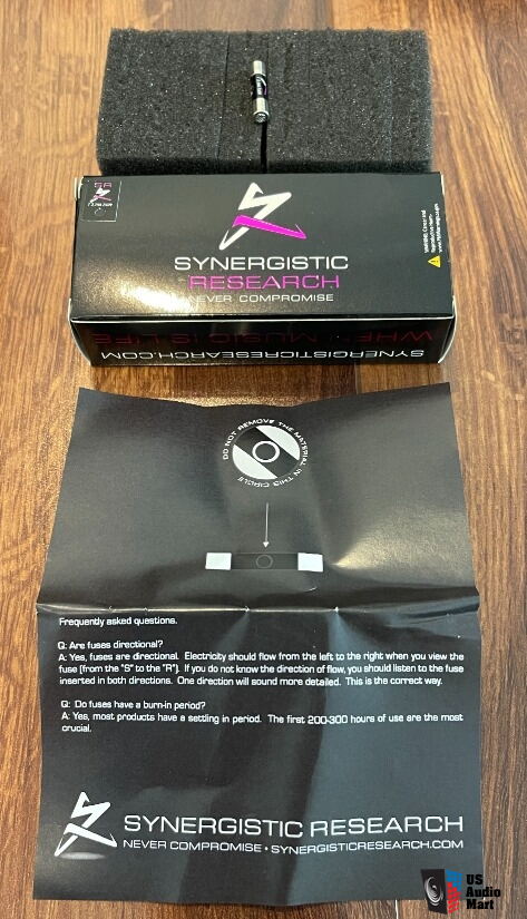 Synergistic Research Purple Quantum Fuse small 5x20mm slow blow 3.15A ...