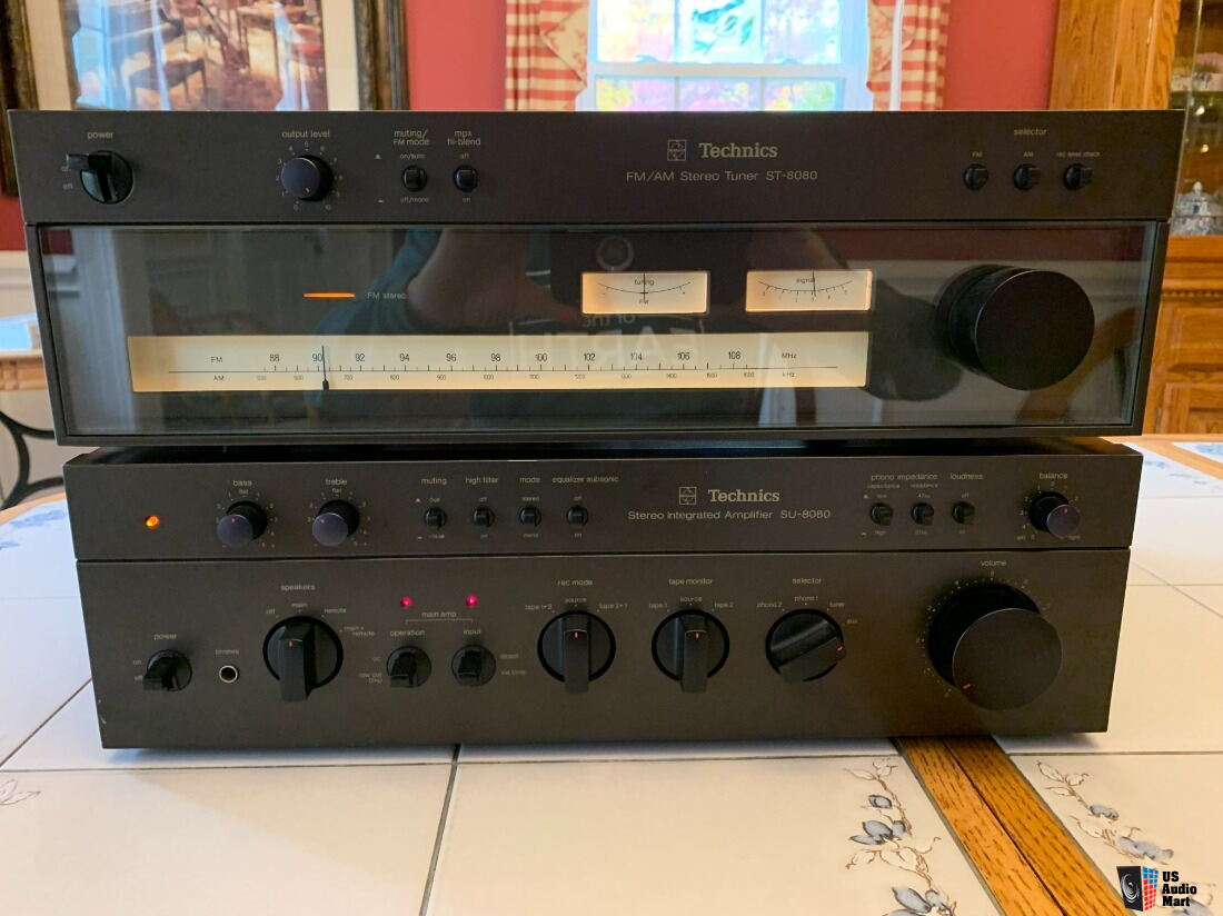 Technics SU-8080 amplifier and ST-8080 Tuner Photo #4134061 - UK Audio Mart