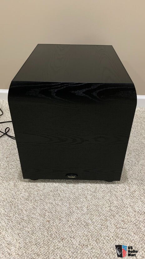 Paradigm PS-1000 v.4 Powered Subwoofer, Black Ash, Boxes and all ...