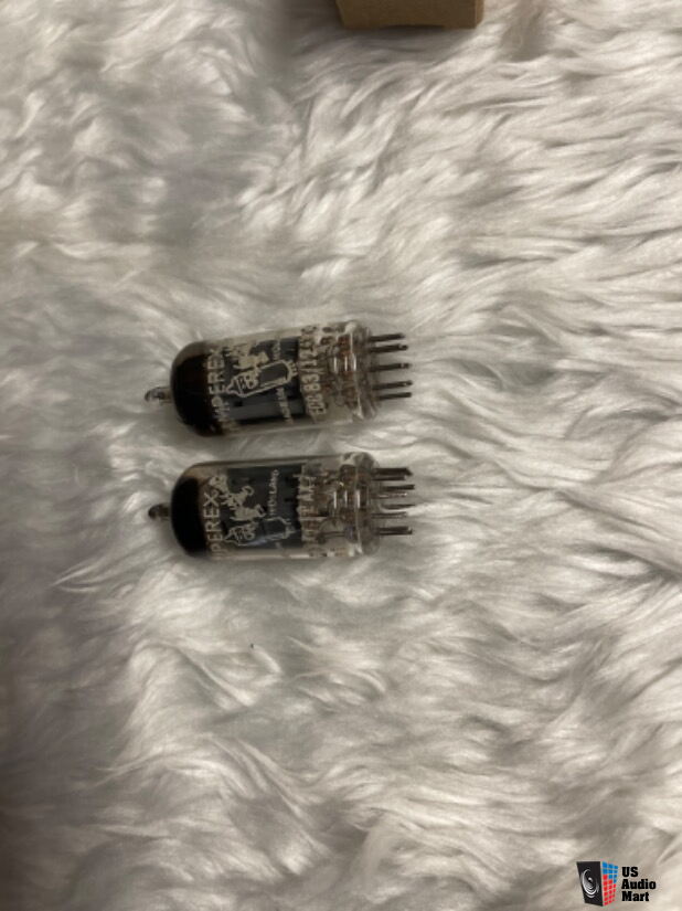 Amperex Bugle Boy 12ax7 ECC 83 Audio Tubes Square Getter Photo #4135740 ...