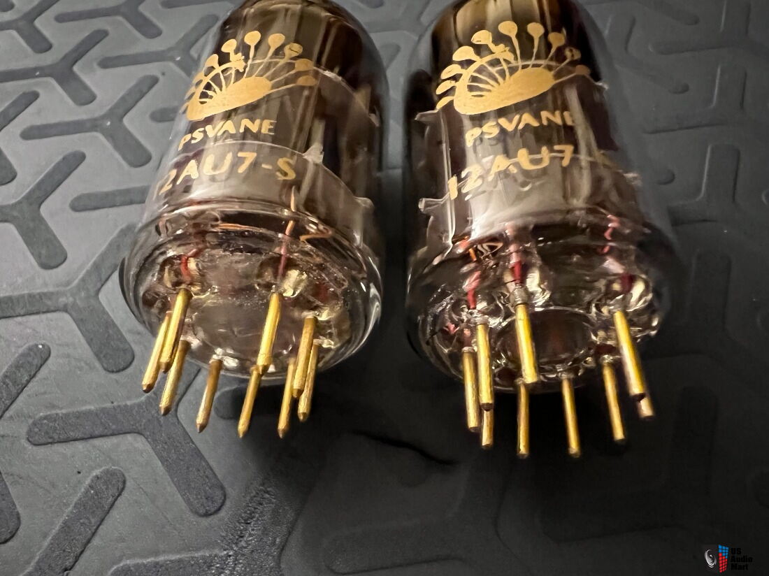 Psvane 12AU7-S Art Series Matched Pair (2) Mint Vacuum Tubes Photo ...