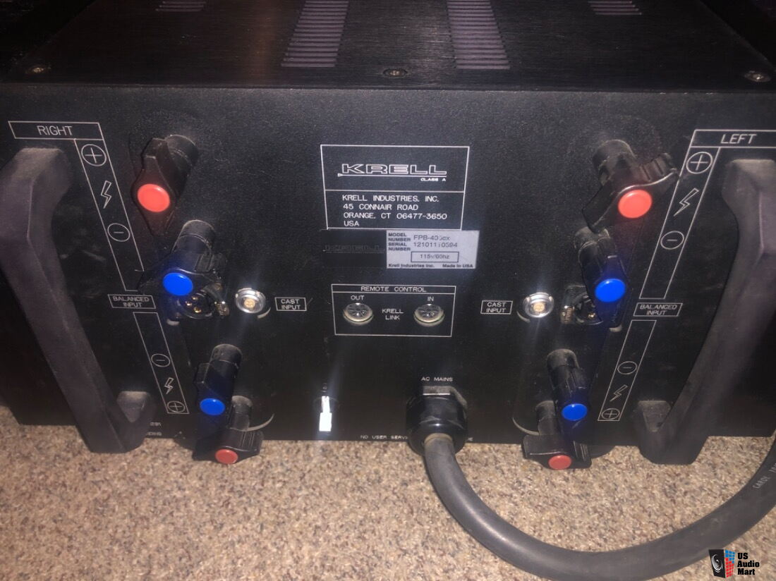 Krell Fpb400cx Photo #4136401 - US Audio Mart