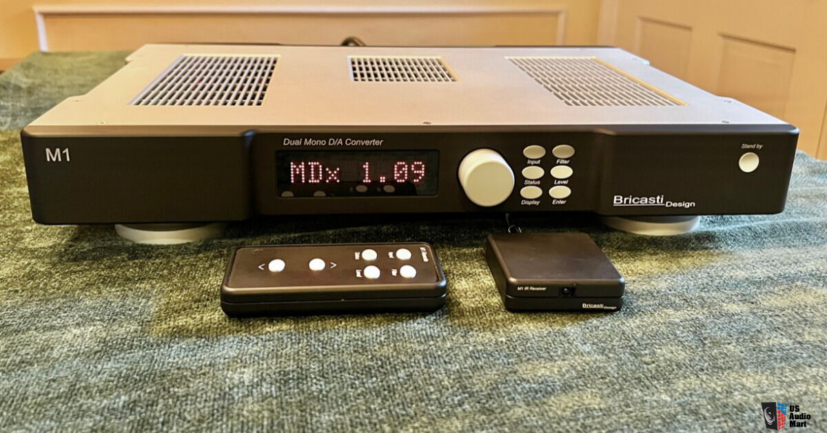 Bricasti M1SE DAC - Network Card, MDx 1.09, Remote Control - Made in ...