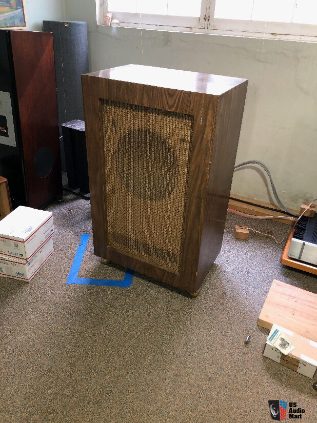 Tannoy LSU/HF/15.L Red with Tannoy crossover. 15 ohms. Orange dustcap ...
