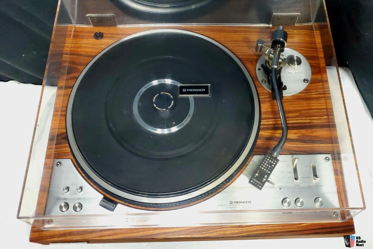 Pioneer PL-530 turntable new rosewood veneer serviced Photo #4140239 ...