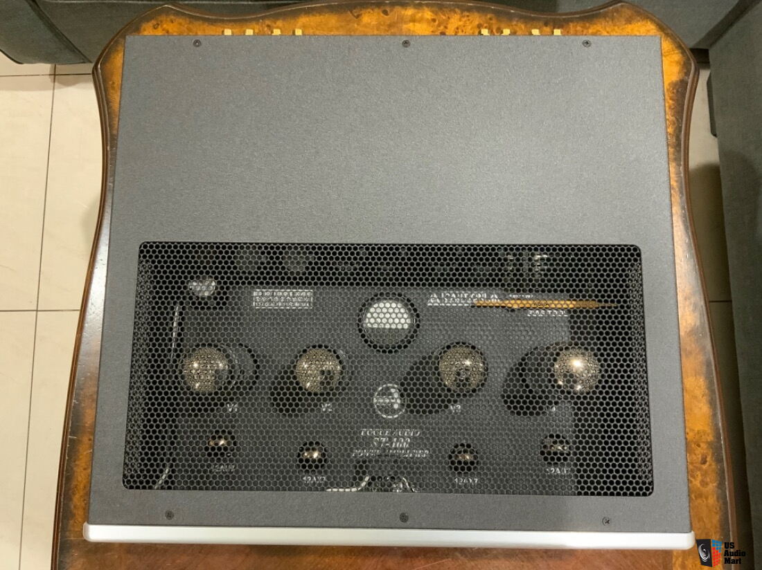 Rogue Audio ST-100 Stereo Tube Power Amplifier * Silver ( Like New ...