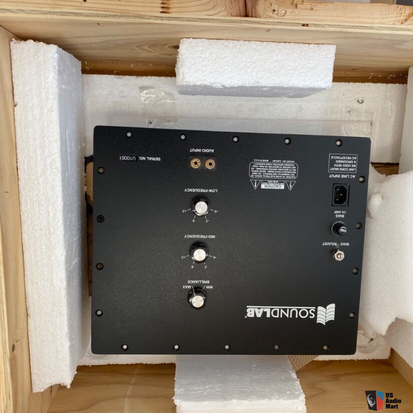 Sound Lab ULTIMATE U1 790 Reference Full Range ELECTROSTATS Photo ...