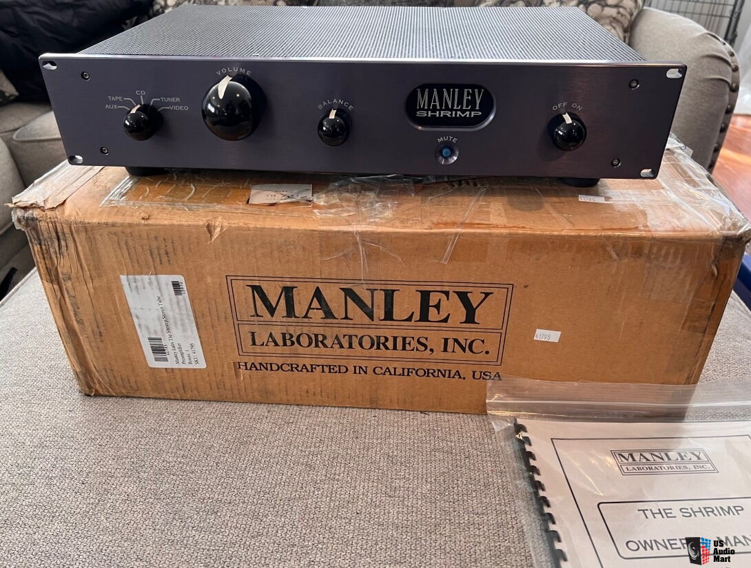 Manley Shrimp Tube Preamp For Sale - US Audio Mart