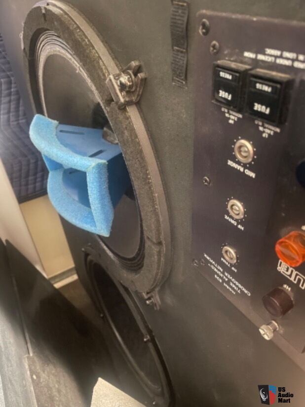 UREI 813a studio monitors, consecutive serial number pair, local Los ...