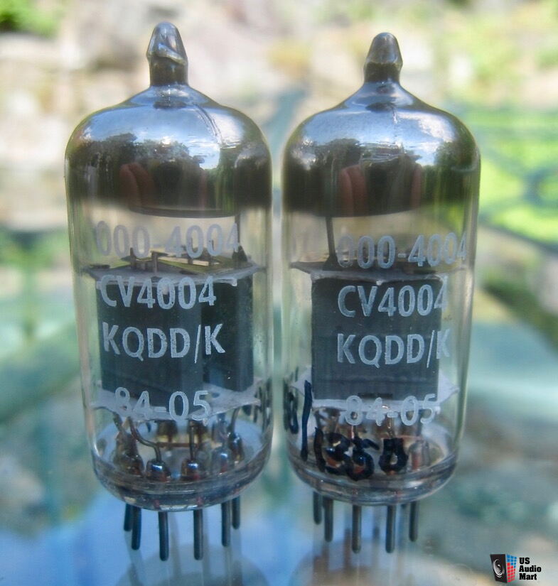 Matched Pair Mullard CV4004 12AX7 ECC83 UK Tubes - Upscale Audio's low ...