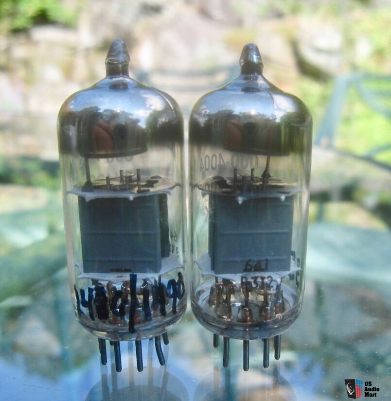 Matched Pair Mullard CV4004 12AX7 ECC83 UK Tubes - Upscale Audio's low ...