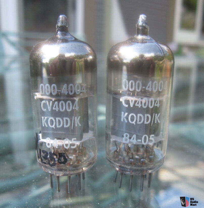 Matched Pair Mullard CV4004 12AX7 ECC83 UK Tubes - Upscale Audio's low ...