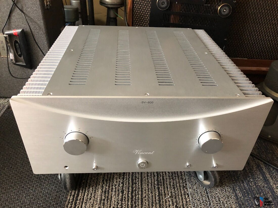 VINCENT SV-800 Premium Line Class A Stereo Hybrid Integrated Amplifier ...