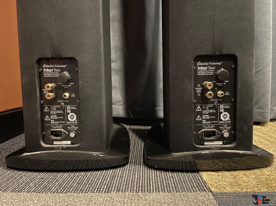 GoldenEar Triton Two Speakers with built-in subwoofers Photo #4150156 ...