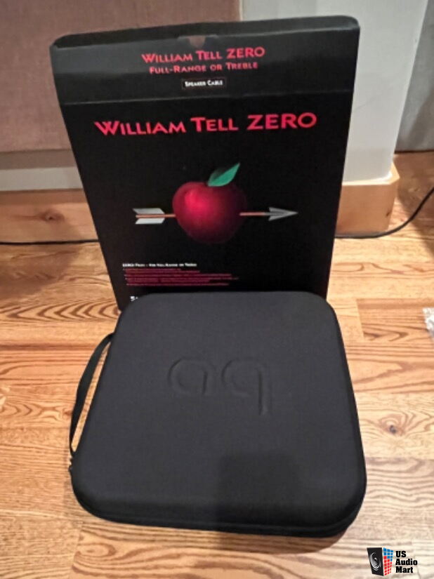 Audioquest William Tell 10 Ft ZERO + BASS Combo Photo #4150671 - US ...