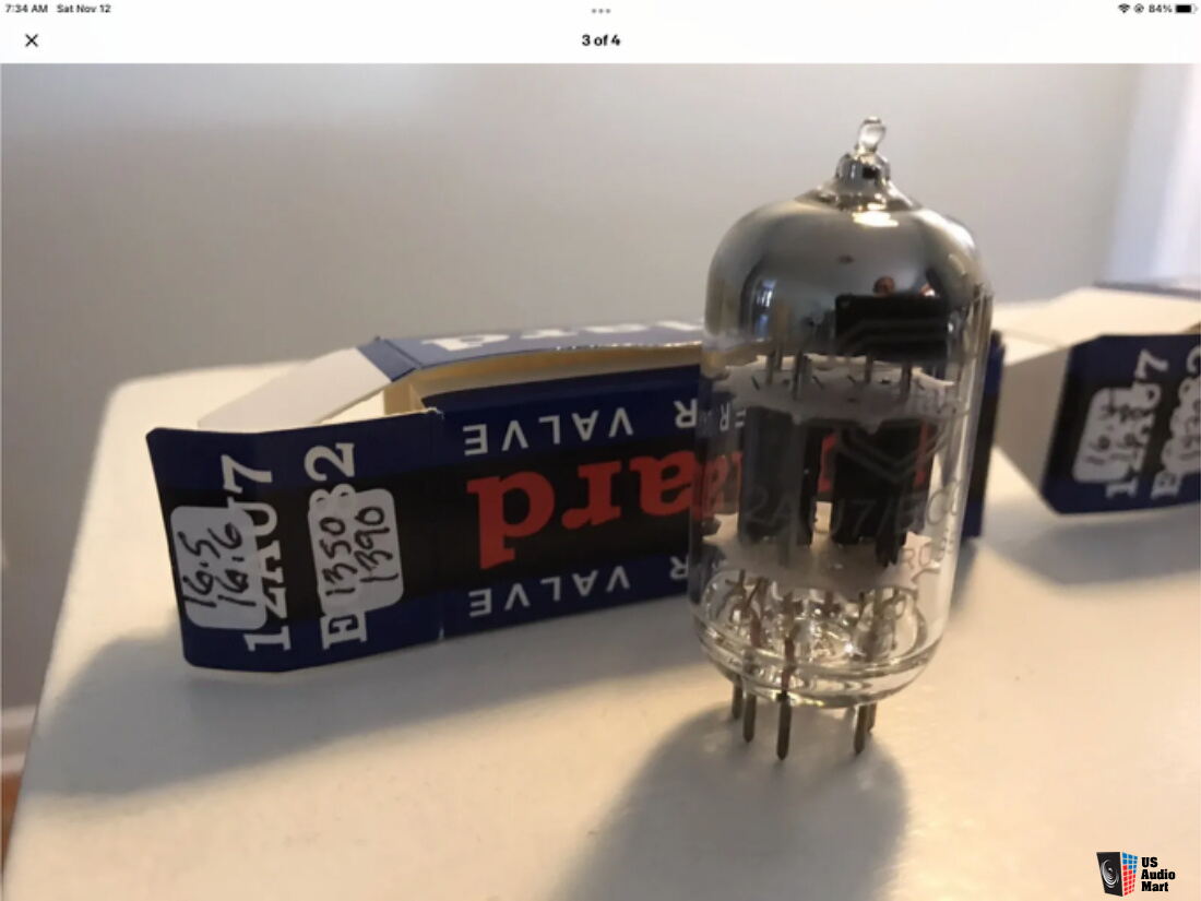 Mullard 12au7 Reissue Vacuum Tubes (pair) Photo #4150685 - UK Audio Mart