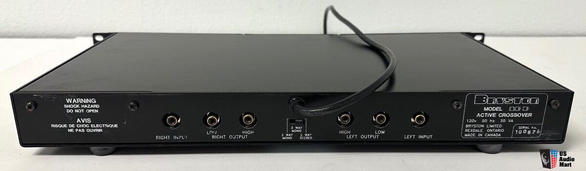 Bryston 10B electronic crossover - EXCELLENT Photo #4151913 - US Audio Mart