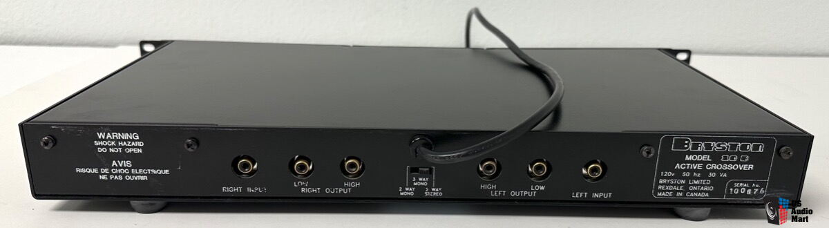 Bryston 10B electronic crossover - EXCELLENT Photo #4151915 - US Audio Mart