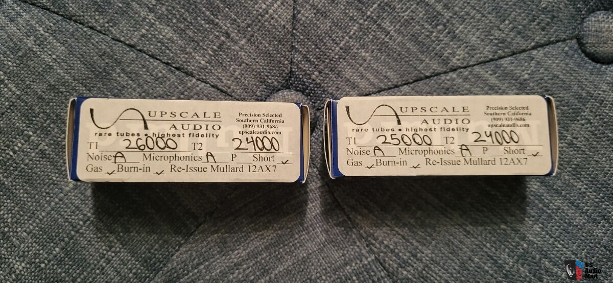 Mullard 12AX7 vacuum tubes one pair Photo #4152224 - US Audio Mart