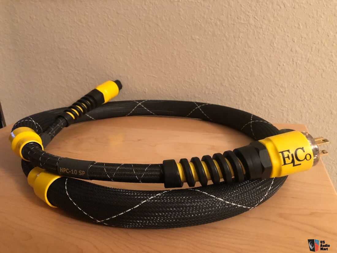 ELCO AUDIO HPC-10SP Power Cord (6' Length) " Rare " Excellent Condition ...