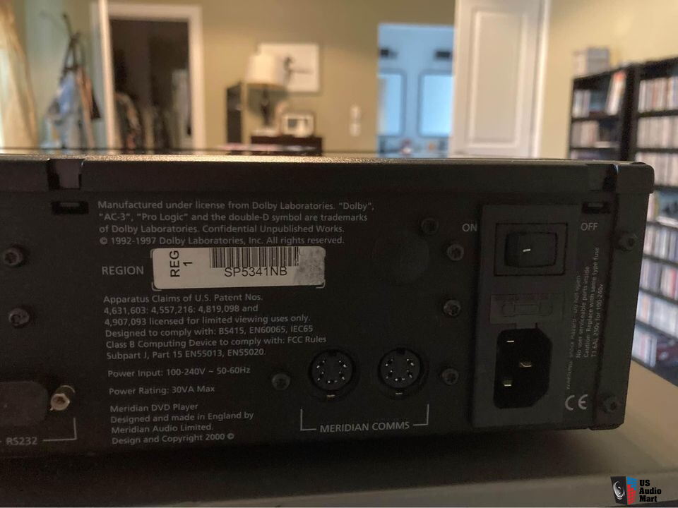 Meridian 596 CD/DVD Player with Remote (MSRP: $4,295.00) Photo #4155003 ...