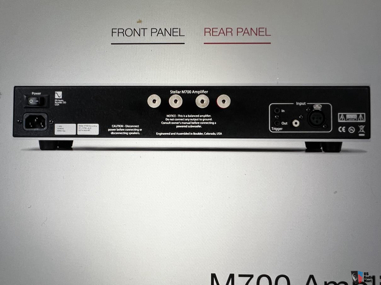 PS Audio Stellar M700 Monoblocks Photo #4155124 - US Audio Mart