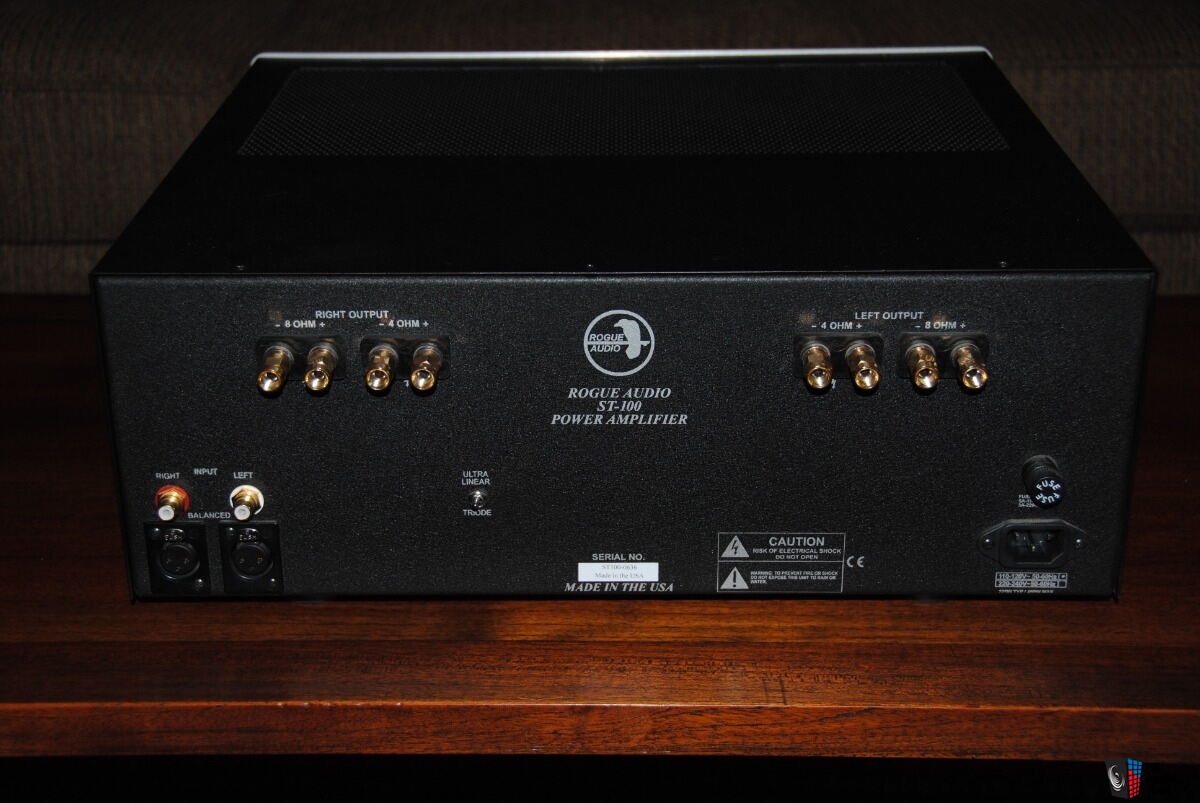 Rogue Audio ST-100 power amp with extra KT-120 tubes (Price Reduction ...