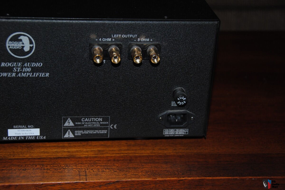 Rogue Audio ST-100 power amp with extra KT-120 tubes Photo #4156591 ...
