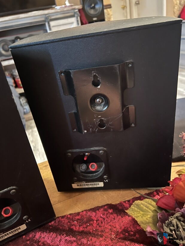 Polk Audio FX300i f/x 300i Dipole Bipole Rear Surround Speakers Pair (2 ...