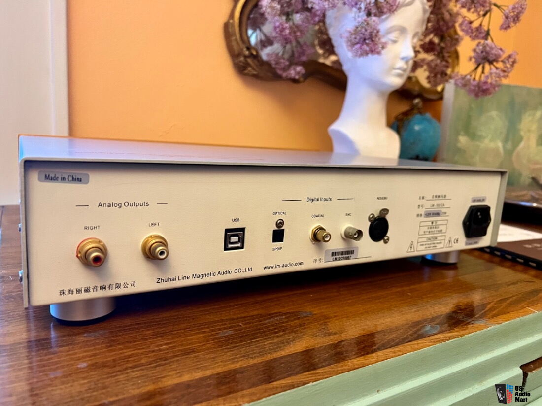 Line Magnetic LM 502ca vacuum tube DAC w/Great Tubes Photo #4159444 ...
