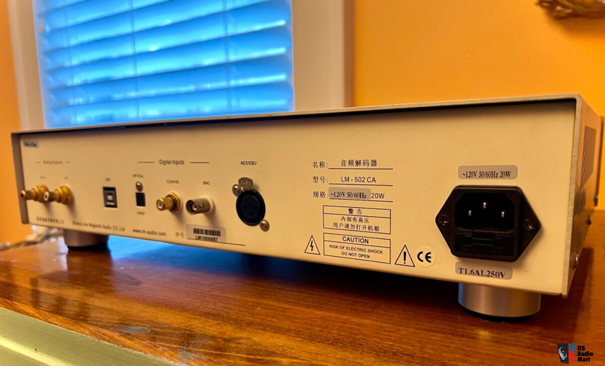 Line Magnetic LM 502ca vacuum tube DAC w/Great Tubes Photo #4159444 ...