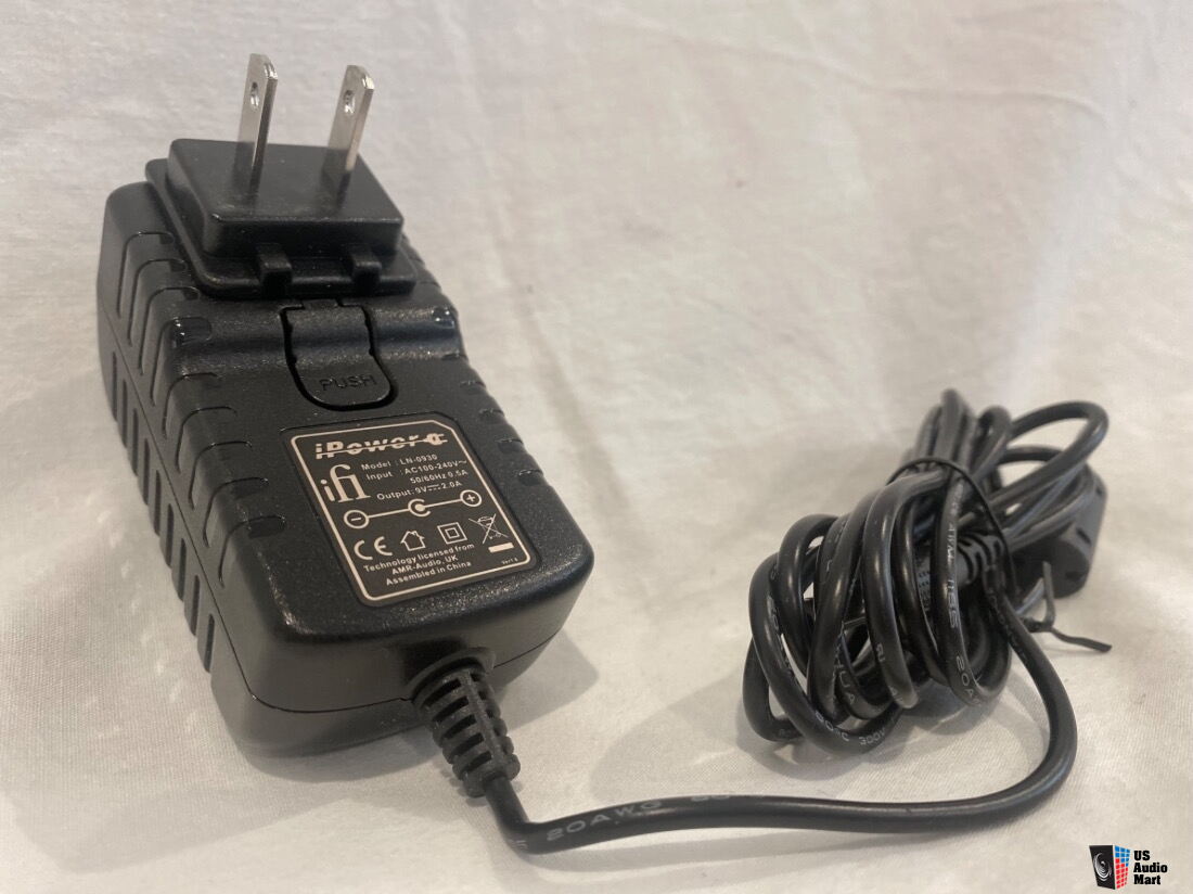 iFi iPower Low Noise 9V/2.0A DC Power Supply with International Travel ...