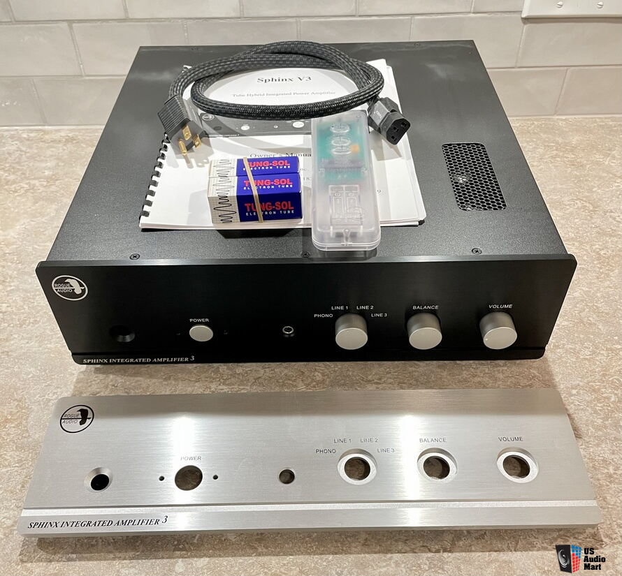Rogue Audio Sphinx V3 Hybrid w/ brand new tubes! 2 Faceplates! Price ...