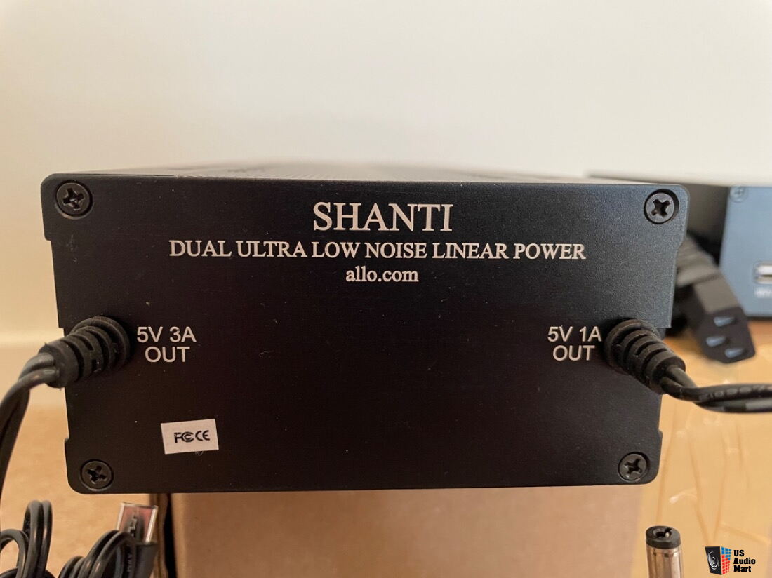 Allo USBridge Signature Player with Shanti 5v Linear Power Supply (LPS ...